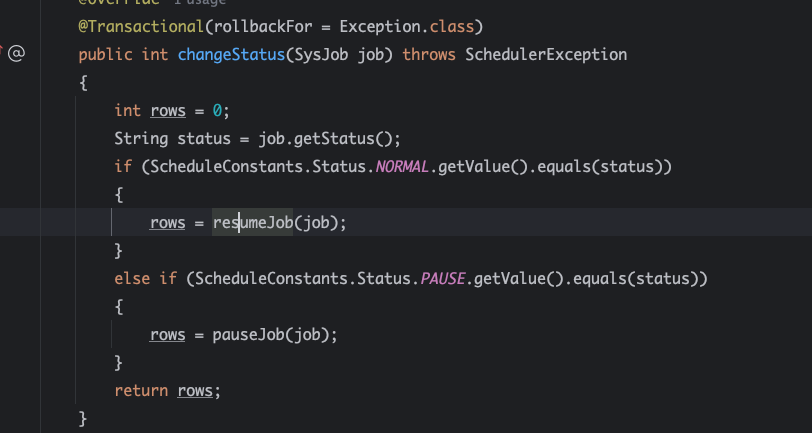 ruoyi定时任务浅析 - unam4