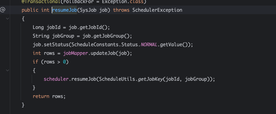 ruoyi定时任务浅析 - unam4